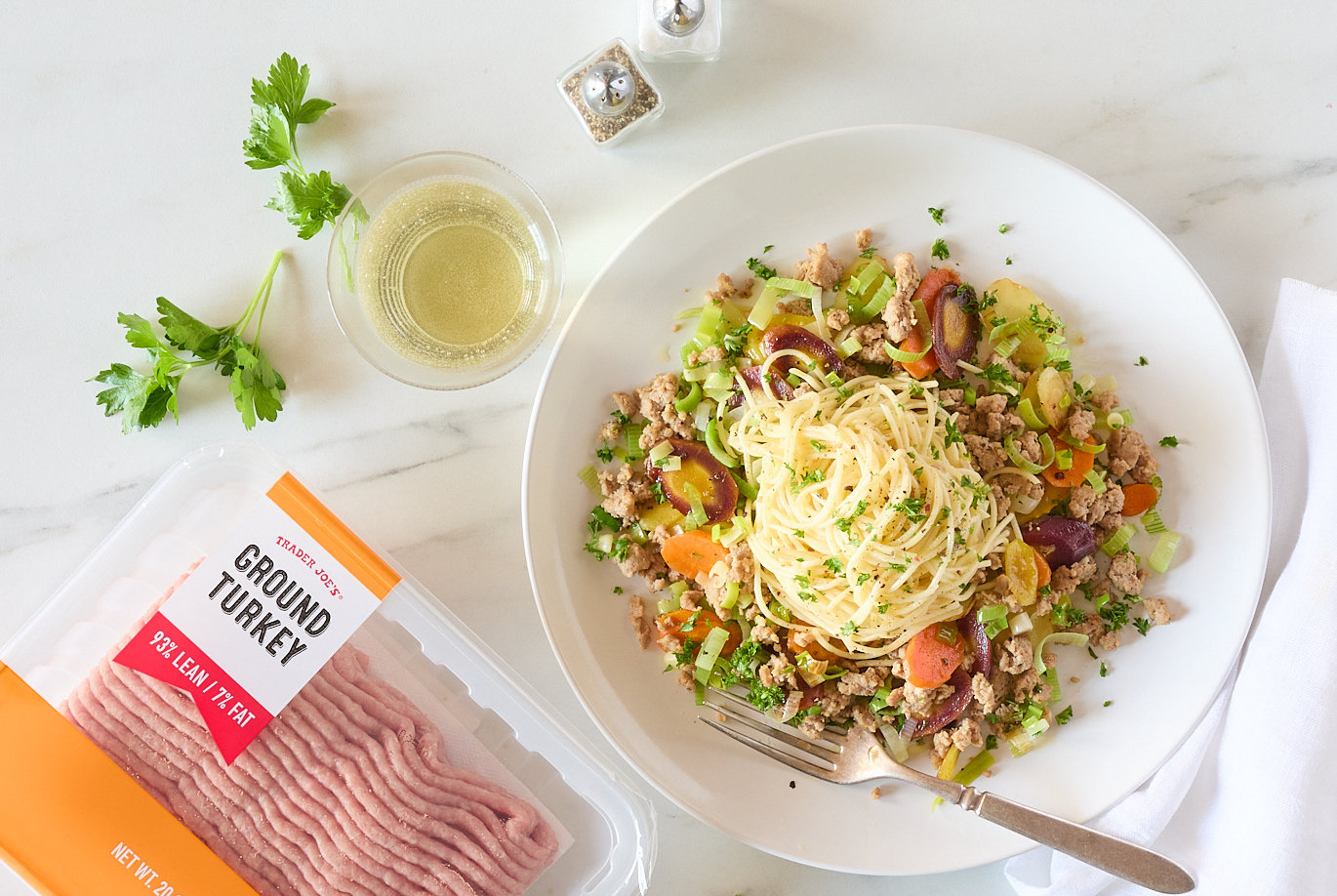 Turkey Pasta Primavera