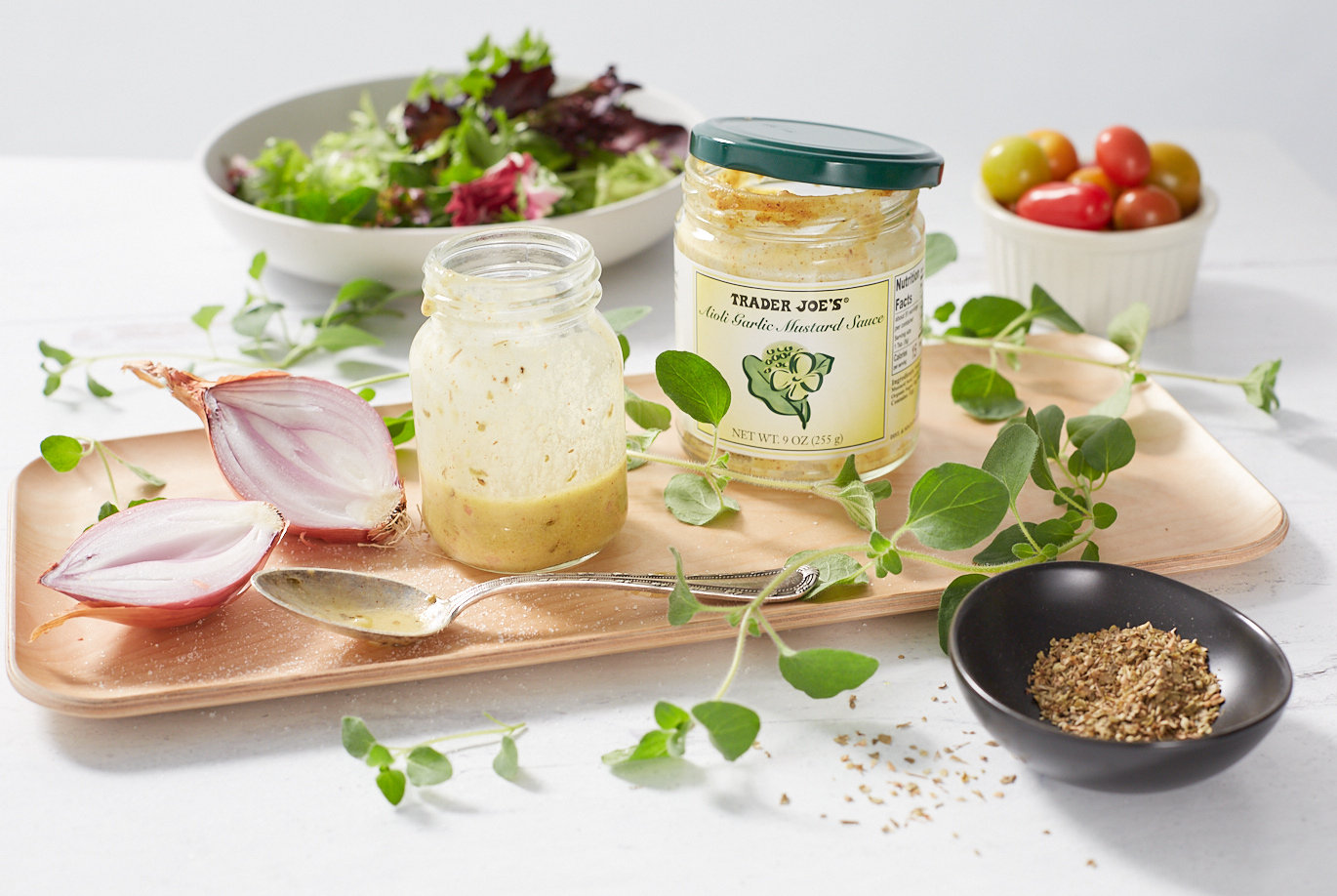 Almost-Empty Mustard-Jar Dressing