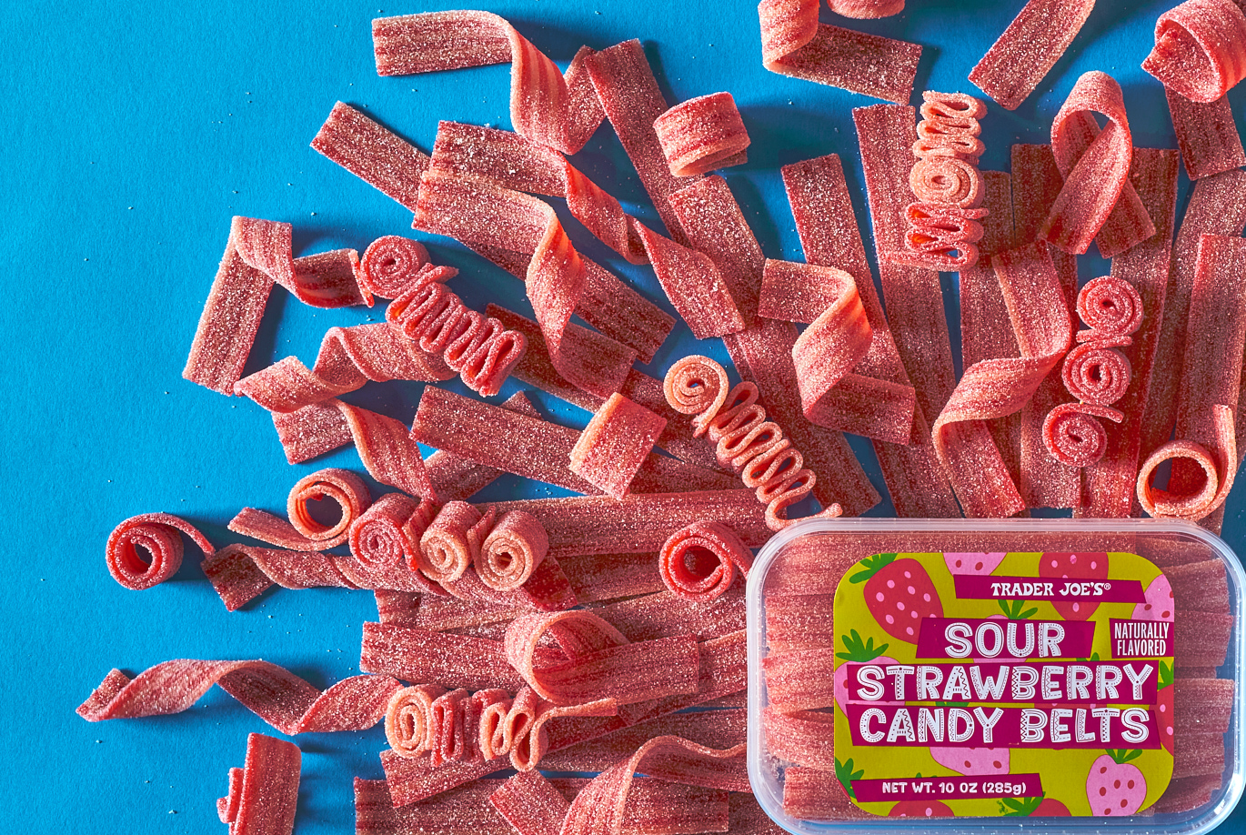 Sour Belt Strips Zweet Sour Belts 10 Oz. Tub All City Candy