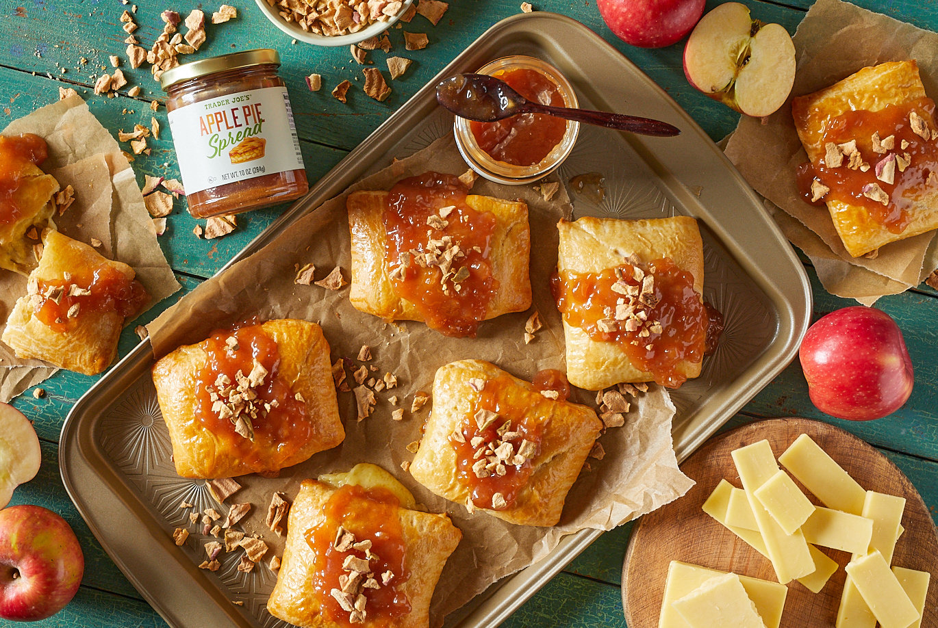 Inside-Out Apple & Cheddar Hand Pies