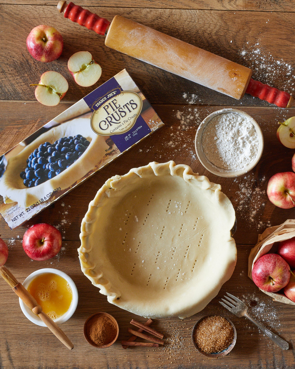 Lemon & Thyme Triple Berry Pie