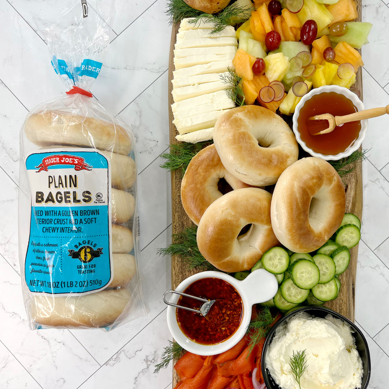 Bagel Brunch Board