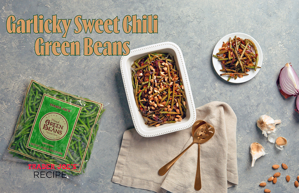 Garlicky Sweet Chili Green Beans