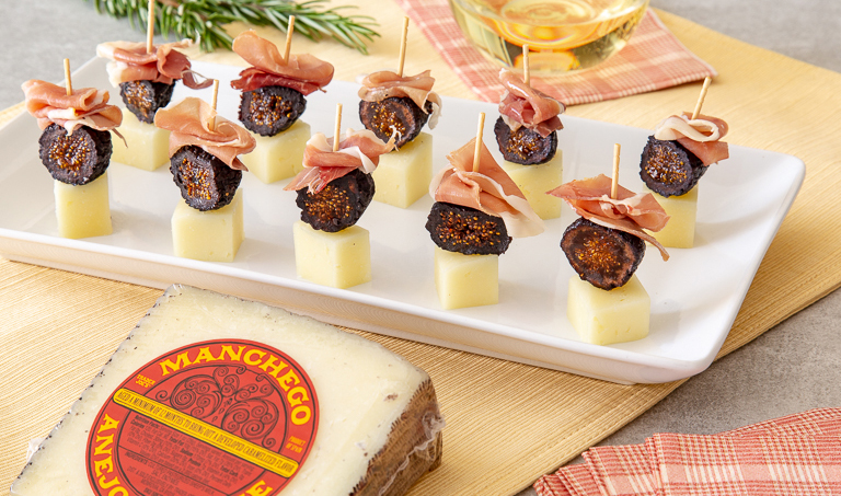 Manchego Fig Bites