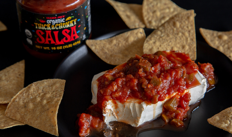 Chunky Salsa with Cream Cheese